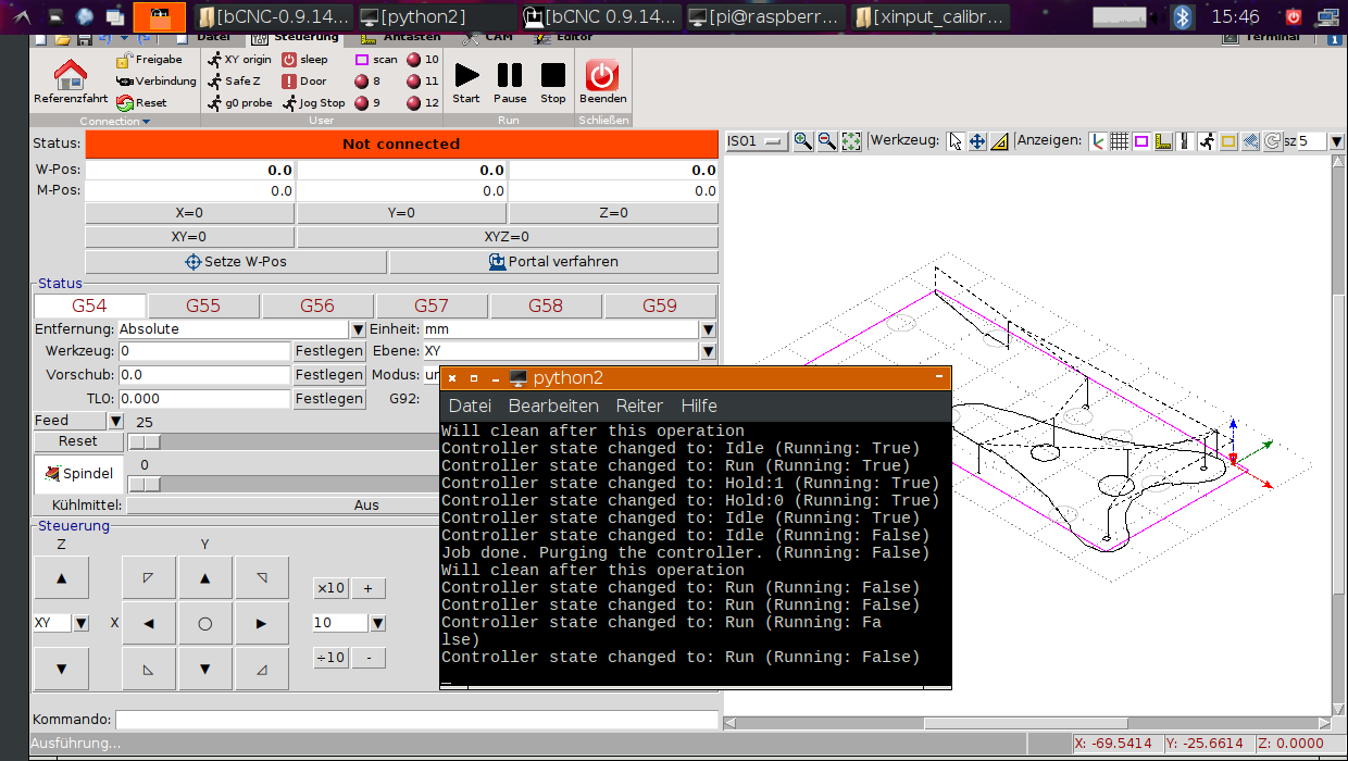 bCNC stuck into IDLE mode · Issue #1410 · vlachoudis/bCNC · GitHub