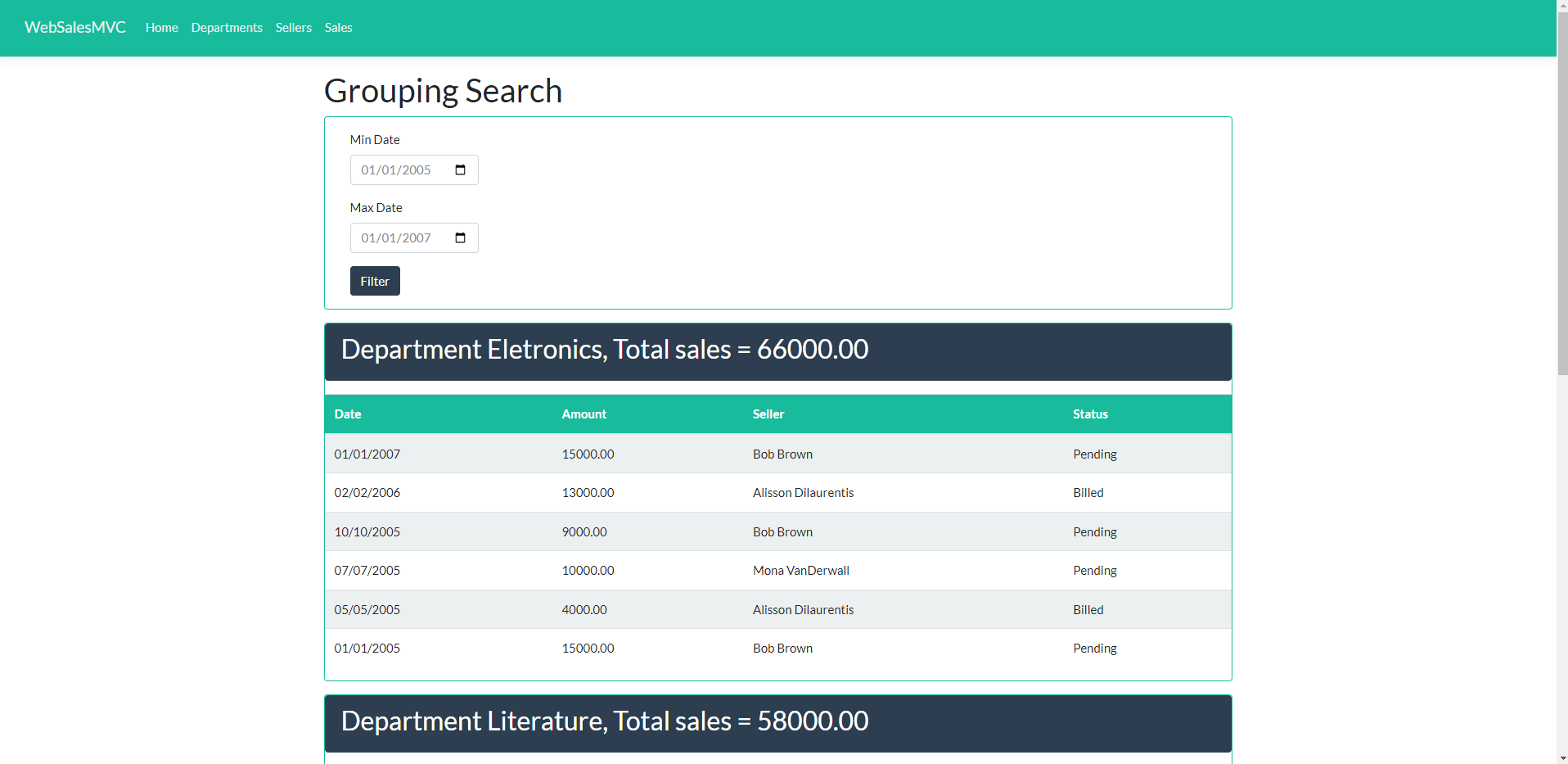 GitHub - Mcjr07/Sales-Web-MVC