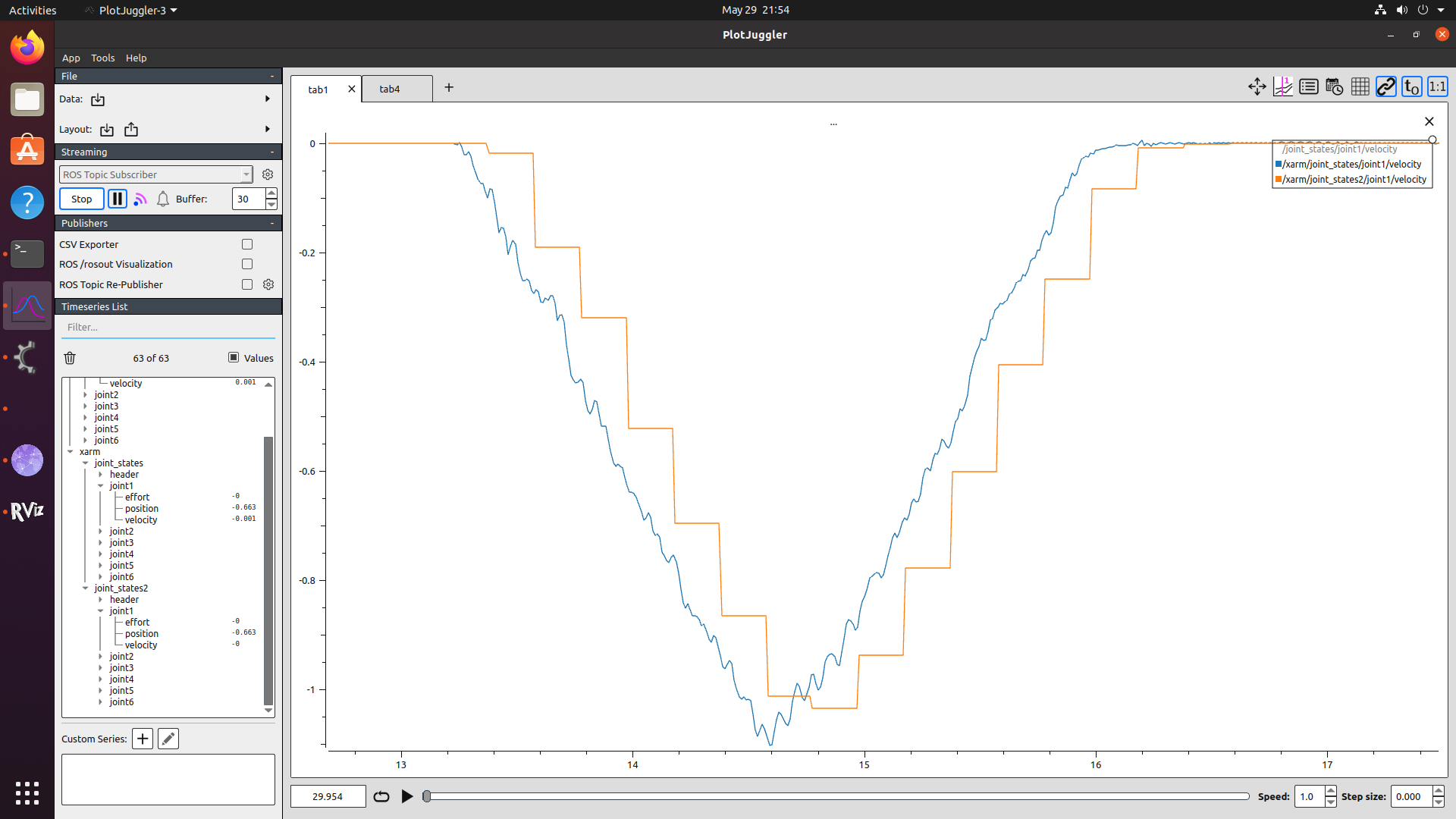 xarm_driver publishes joint_states even though joint state controller ...