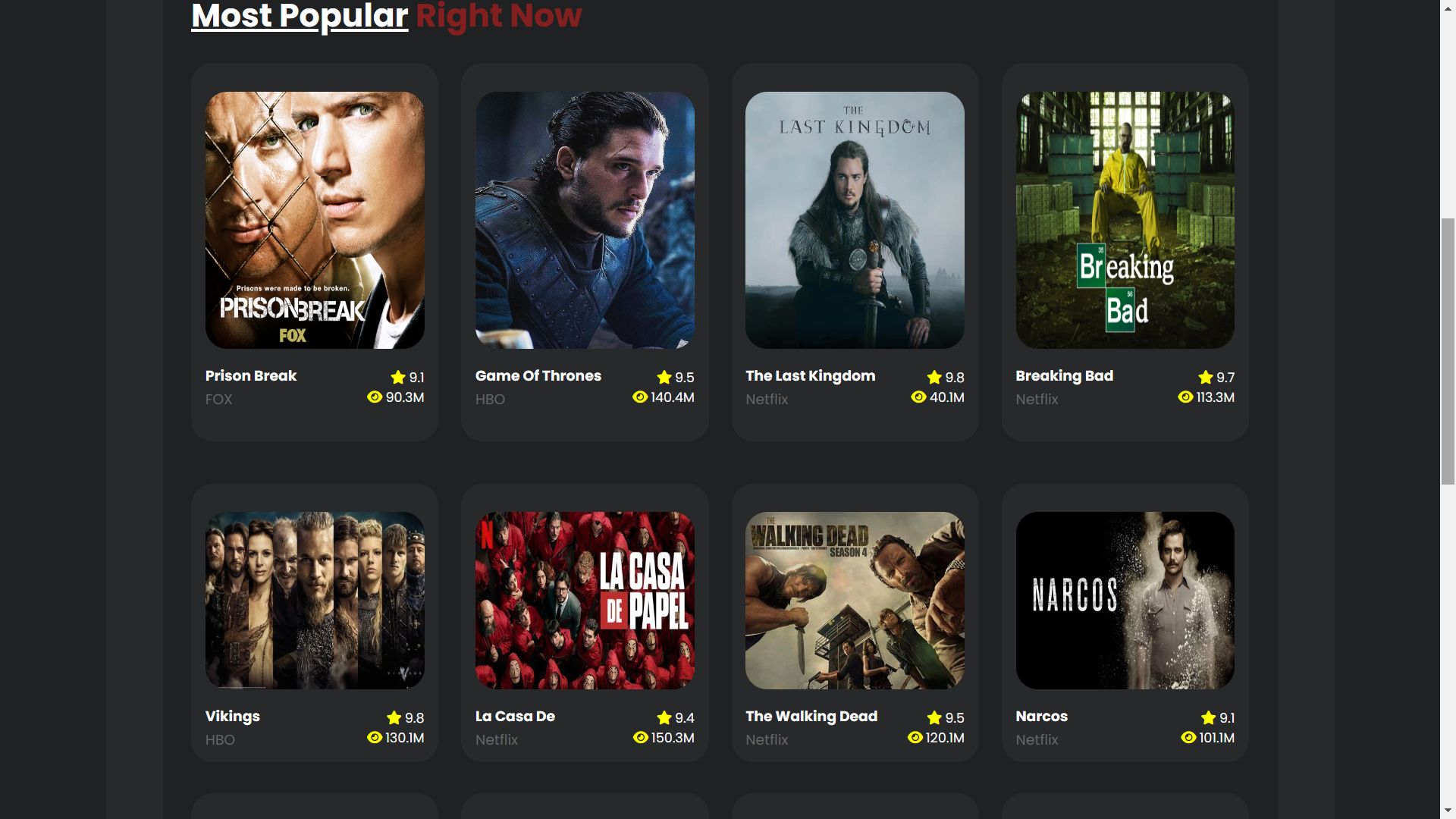 GitHub - iamMalekAmin/Netflix-clone-project: Netflix clone Front-End ...