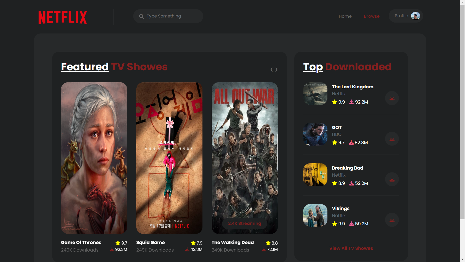 GitHub - iamMalekAmin/Netflix-clone-project: Netflix clone Front-End Responsive web project