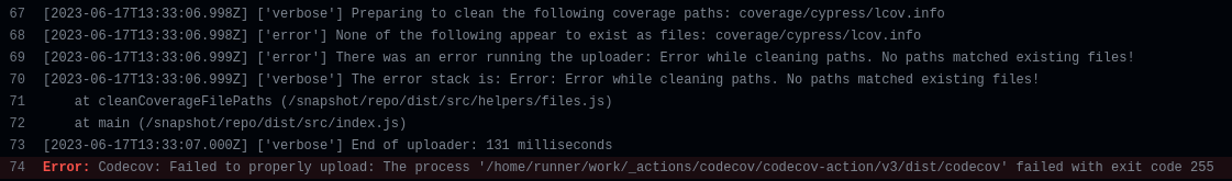 Codecov Report Executed Before Cypress And Vitest Coverage Reports · Issue 4506 · Mermaid Js