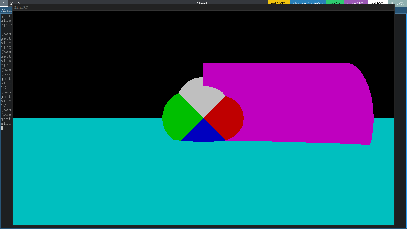 GitHub - fourlexboehm/miniRT: A project at the 42 School