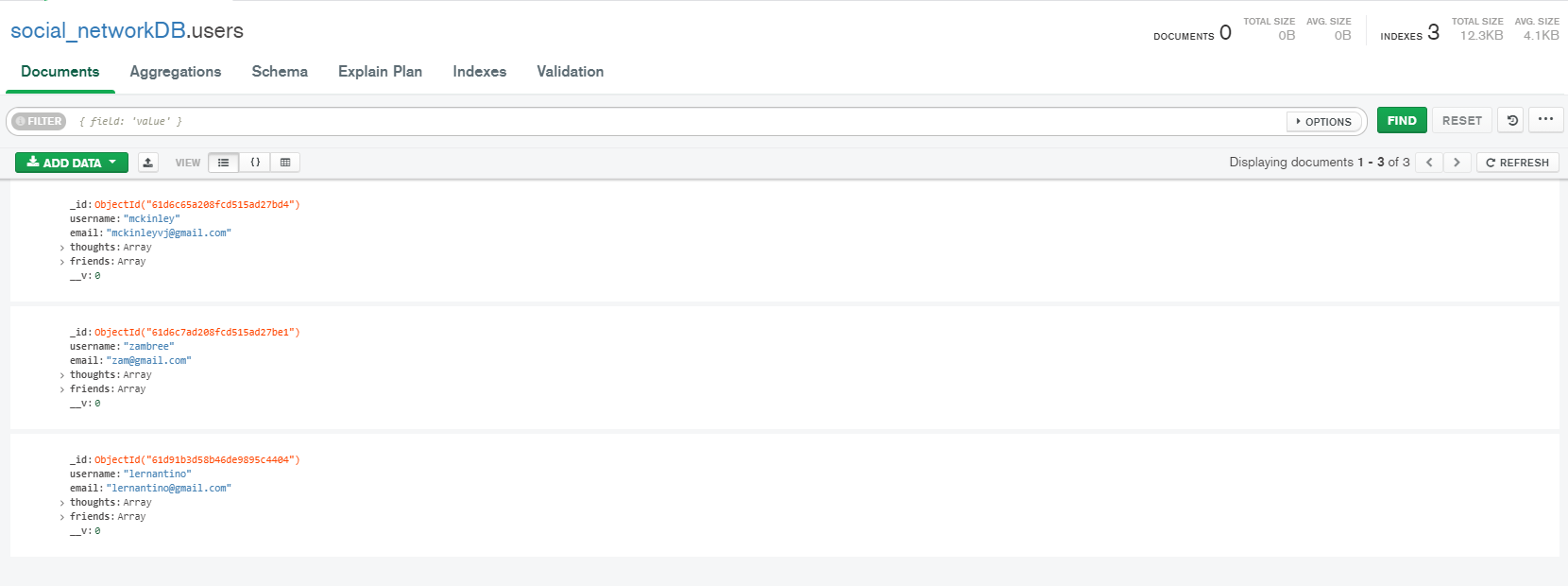 GitHub - mckinleyvj/nosql-social-network-api: This project is focused on building an API for a ...