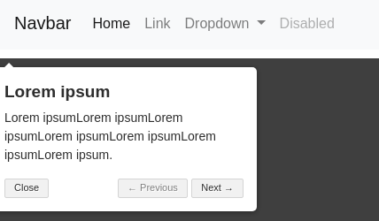 Animated driver.js does not work on fixed bootstrap 4 navbar example · Issue #95 · kamranahmedse ...