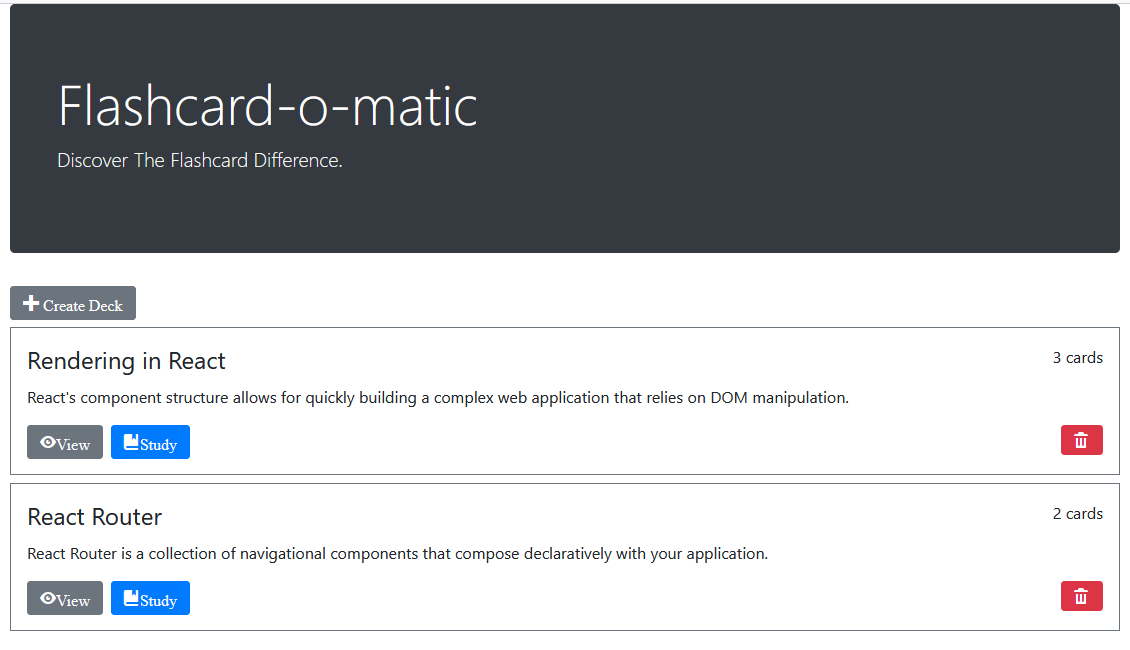 GitHub - ntbell/flashcards-app: App for studying flashcards