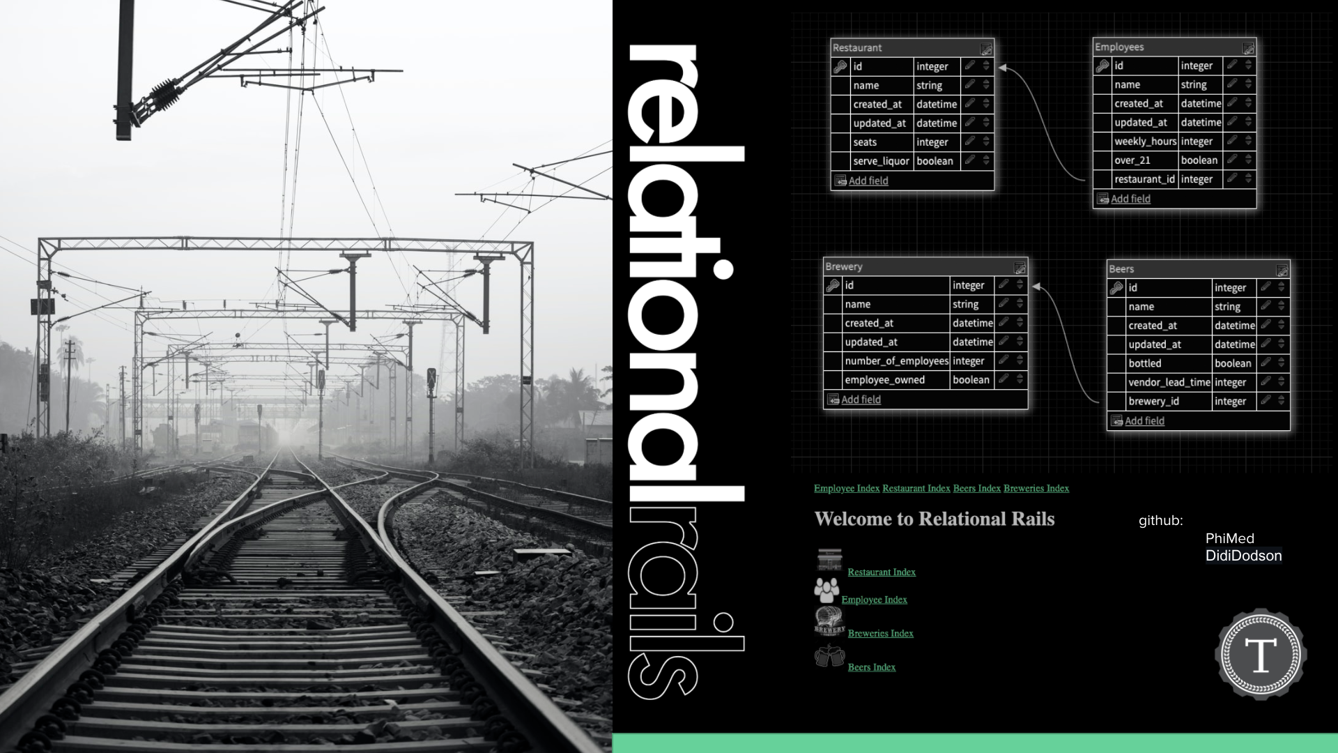 GitHub - PhiMed/Relational-Rails