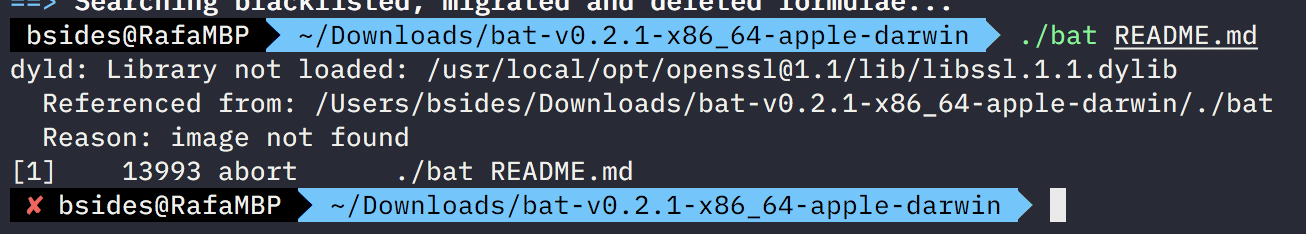 brew install option · Issue #33 · sharkdp/bat · GitHub