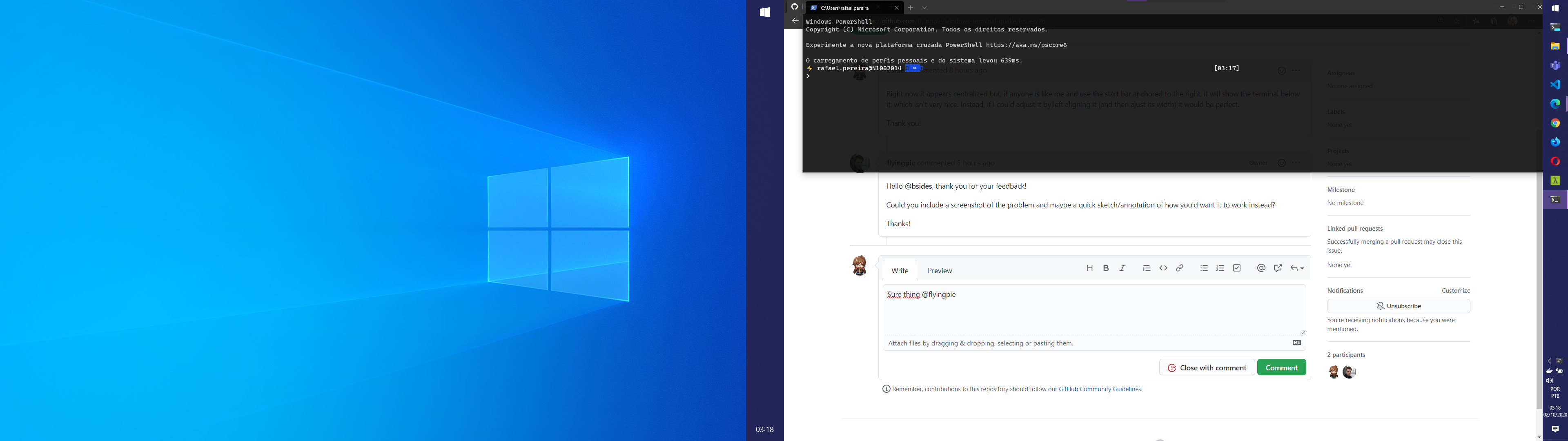 [feature request] Choice to show it left/right aligned · Issue #26 · flyingpie/windows-terminal ...
