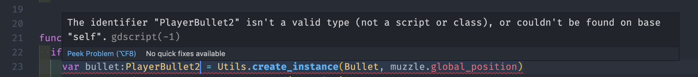 Scripts don't recognize added or edited class_name · Issue #225 · godotengine/godot-vscode ...