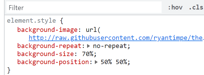 Space character added to a URL in tab_style() when adding a background image. · Issue #1083 ...