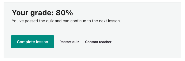 Quiz graded notice · Issue #4450 · Automattic/sensei · GitHub