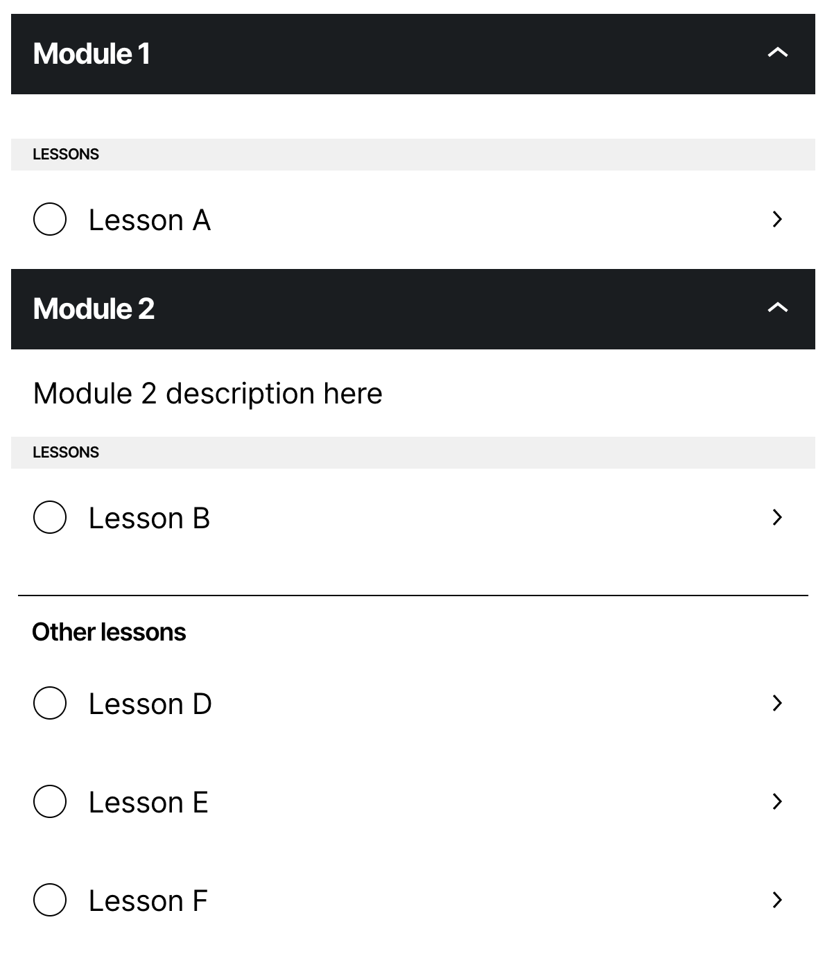 Distinguish between lessons that belong to a module and lessons that do not · Issue #3701 ...