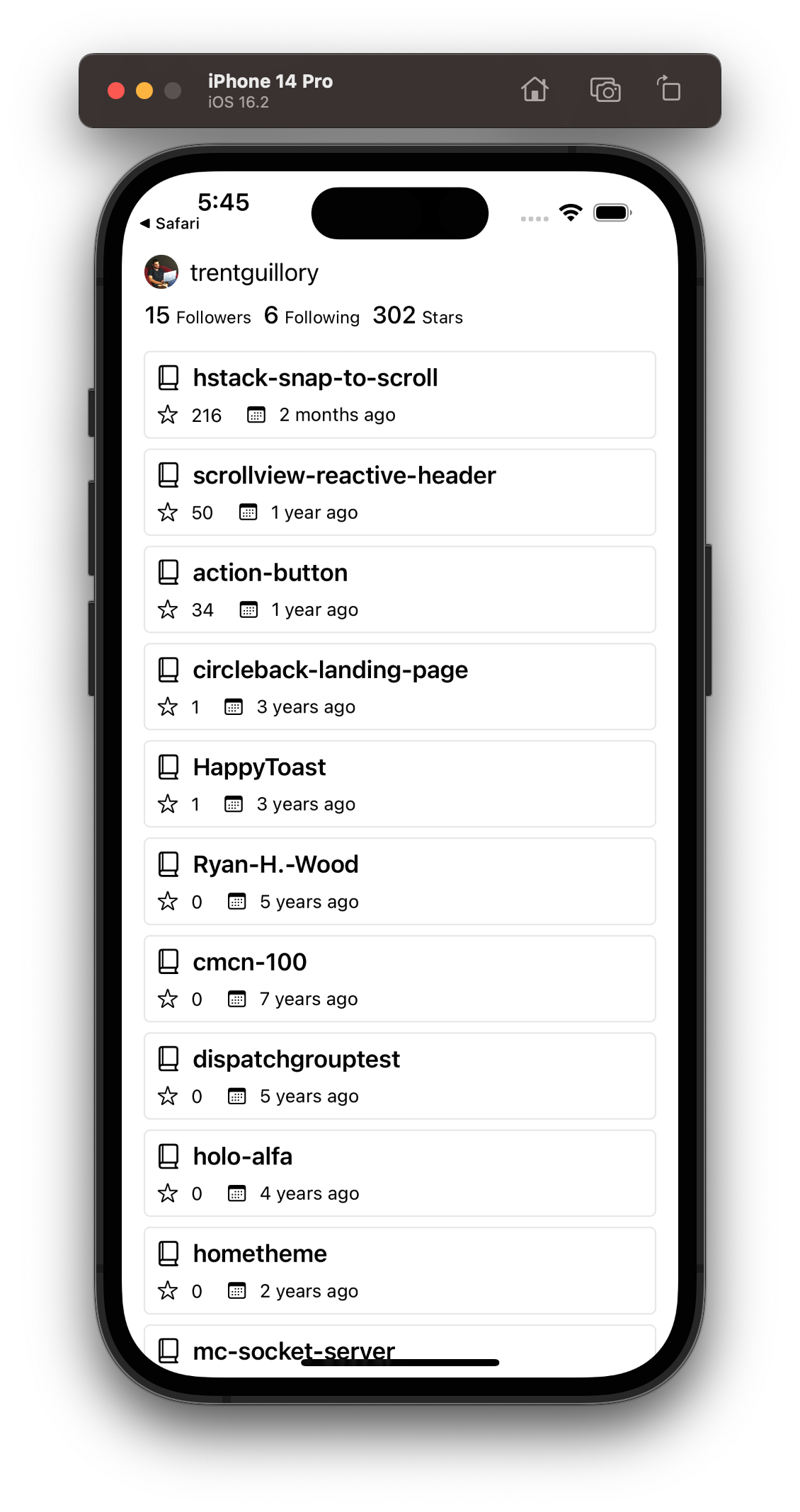 GitHub - trentguillory/pushup-github