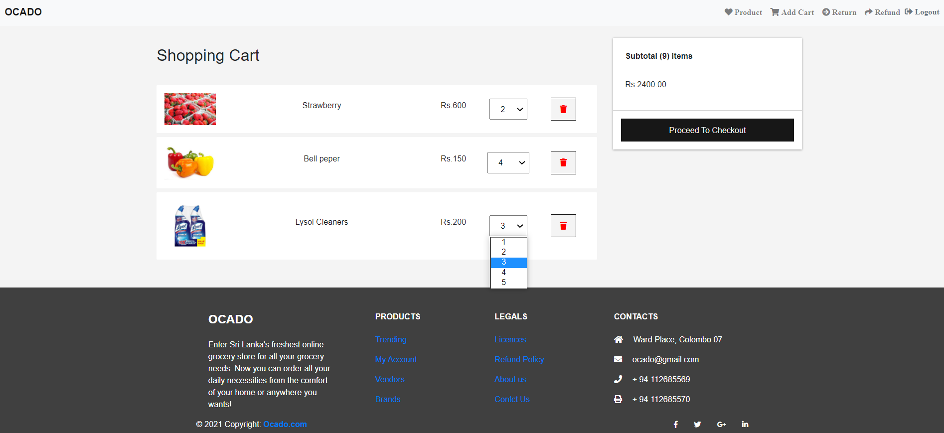GitHub - MalishaFdo/OCADO-Company: Our system is designed for an automated product items ...