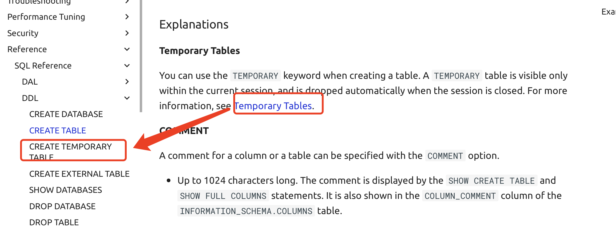 [Enhancement]: some suggestions in create table doc · Issue #163 · matrixorigin/matrixorigin.io ...