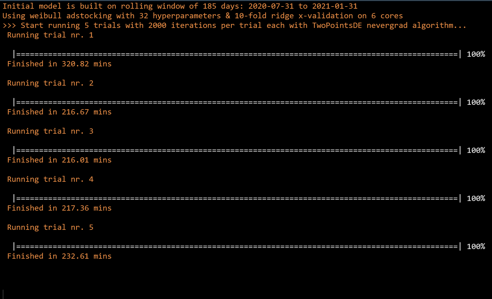 Taking a long time to collect results after running models · Issue #193 · facebookexperimental ...