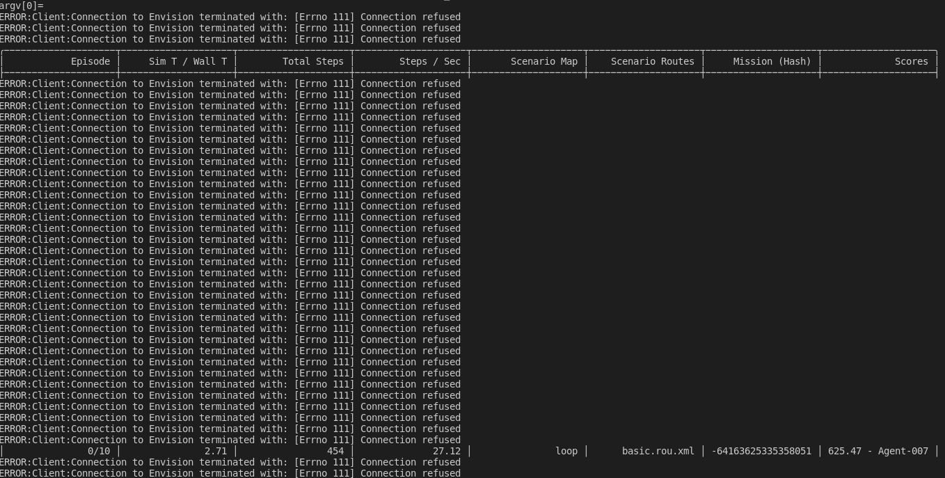 Reduce Envision Error Log Noise · Issue #819 · huawei-noah/SMARTS · GitHub