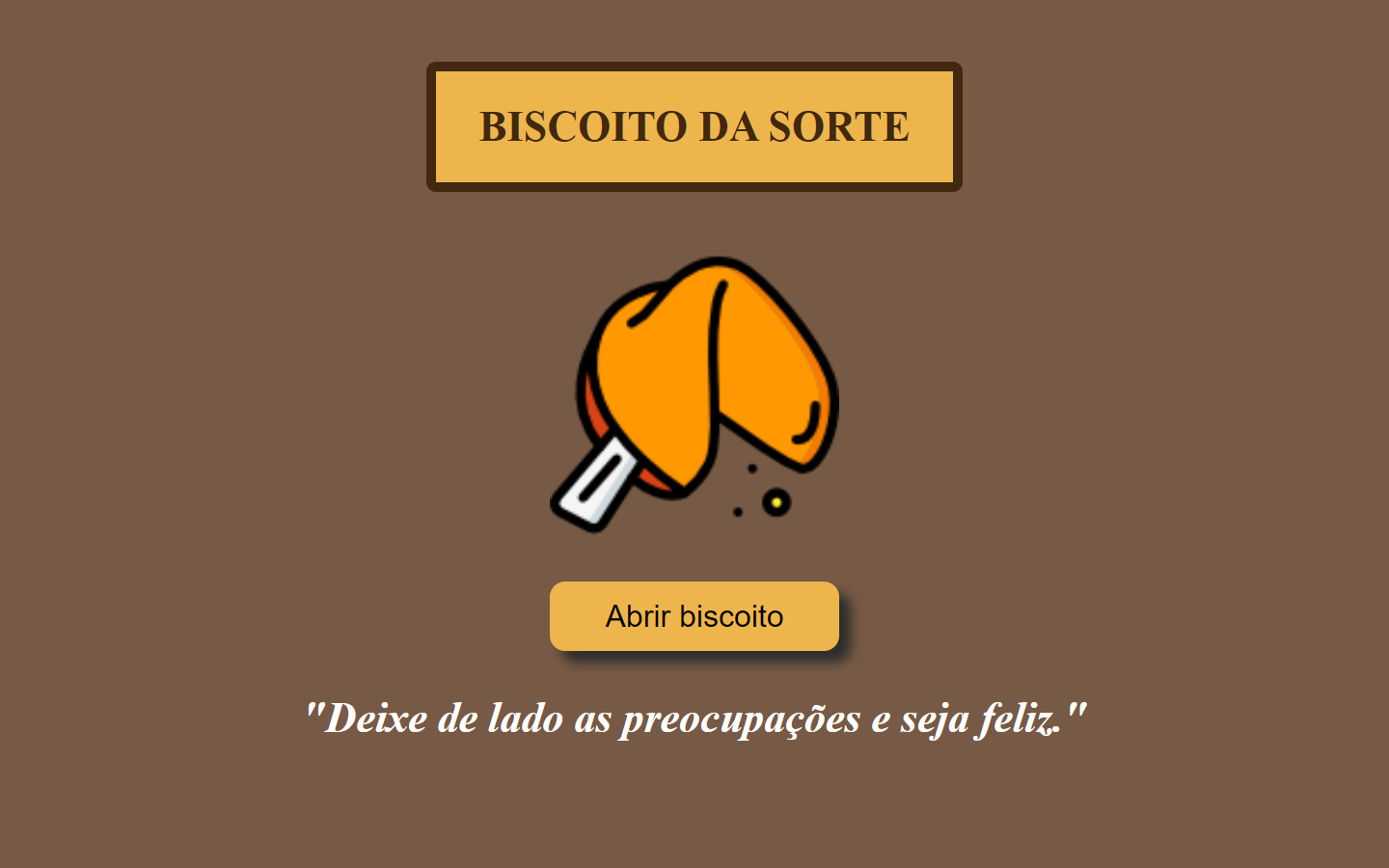 GitHub - leonardojpereira/biscoito_da_sorte_react