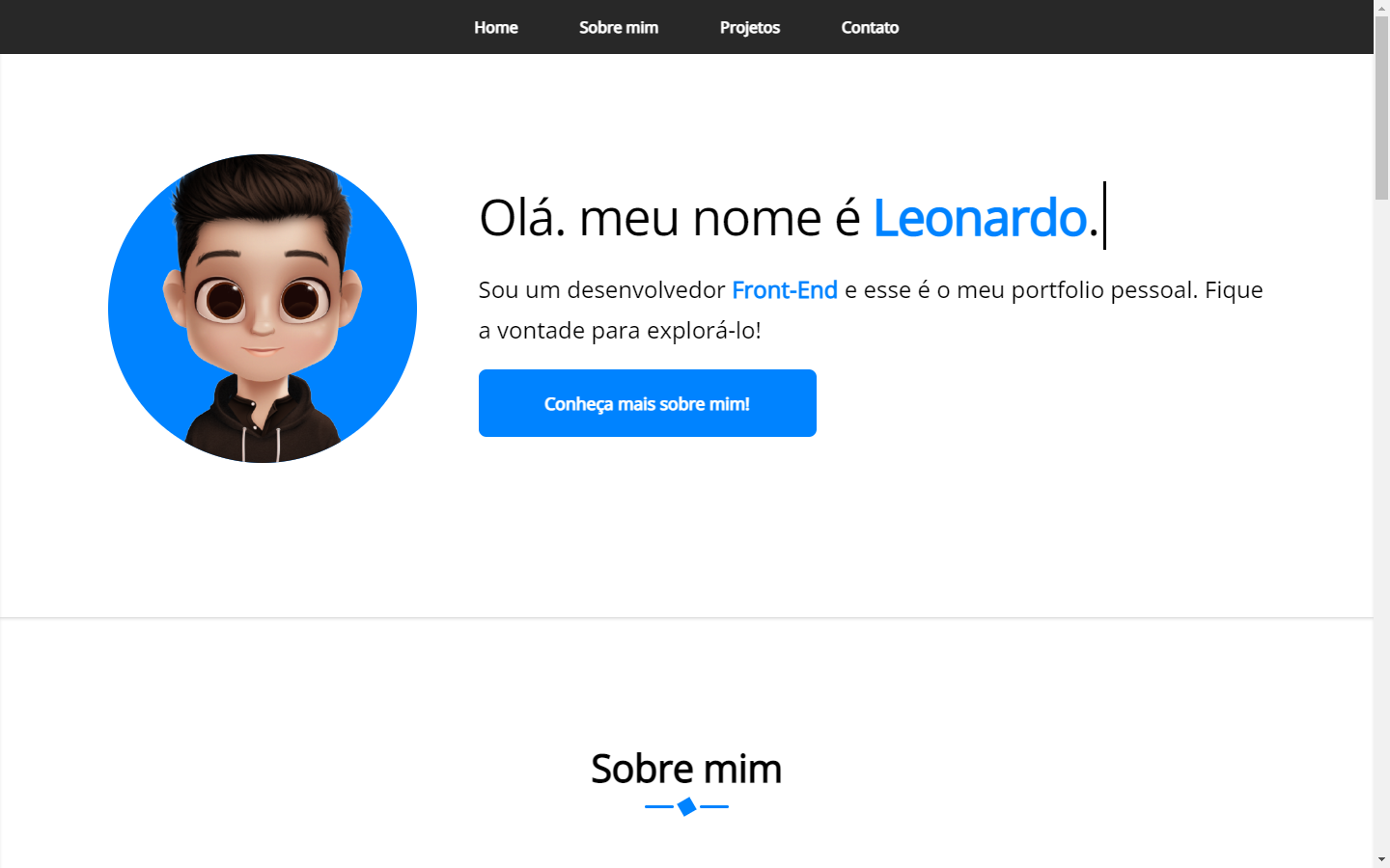 GitHub - leonardojpereira/portfolio2.0