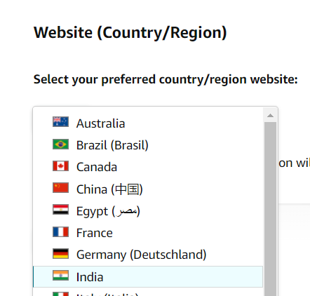 Add a country selector in navbar · Issue #4 · AadishJain249/Amazon-Clone · GitHub
