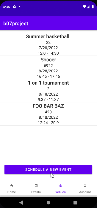 GitHub - prokopchukdim/android-venue-booker: An Android, Java, and Firebase application that ...