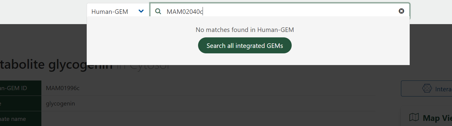 Can't search by metabolite id · Issue #936 · MetabolicAtlas ...