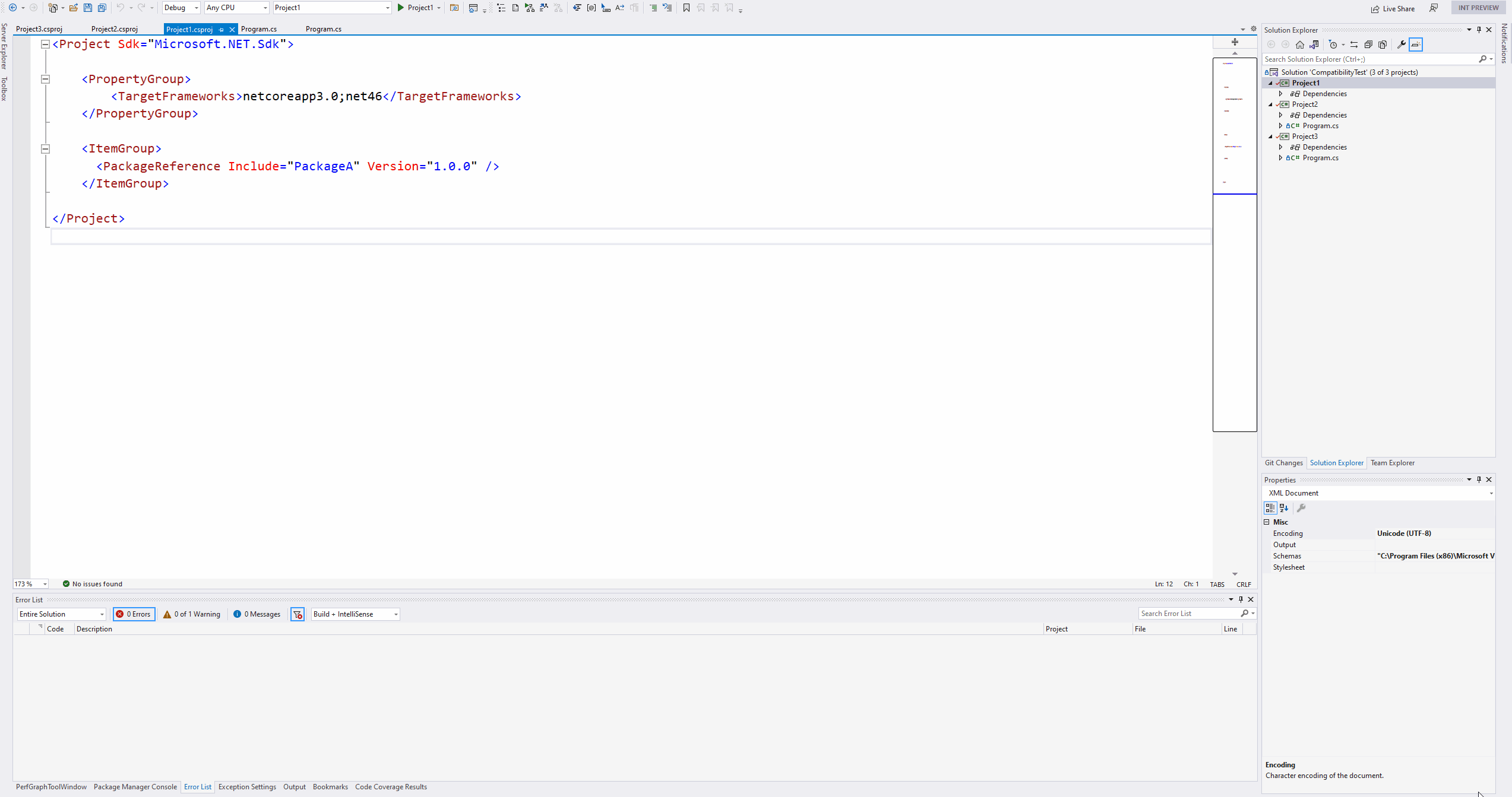 Address possible break of project installation after retry install due to certain incompatible ...