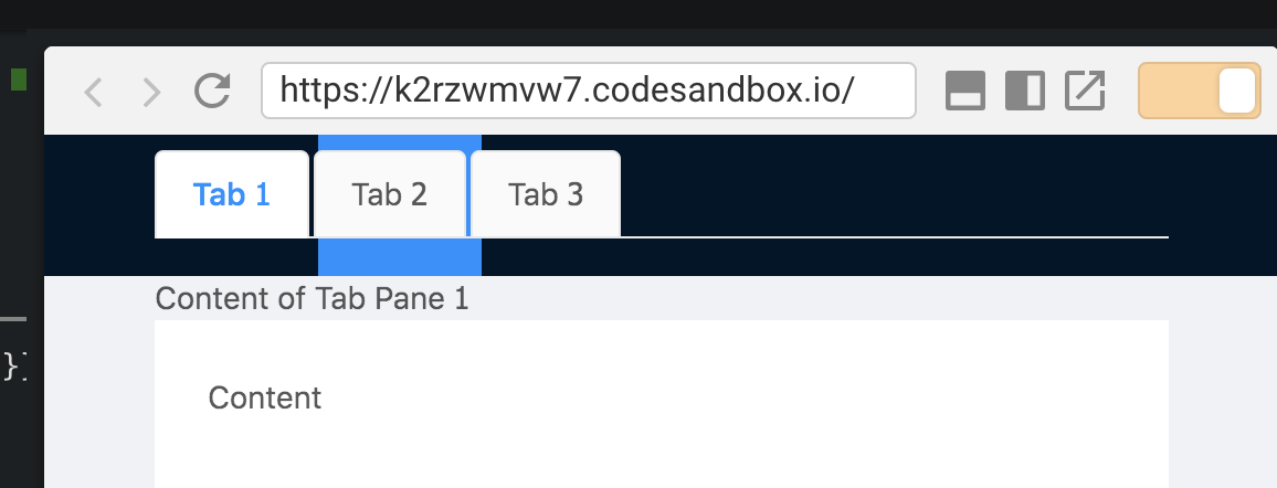 TabPane's content is placed on top of fixed header · Issue #10693 · ant ...