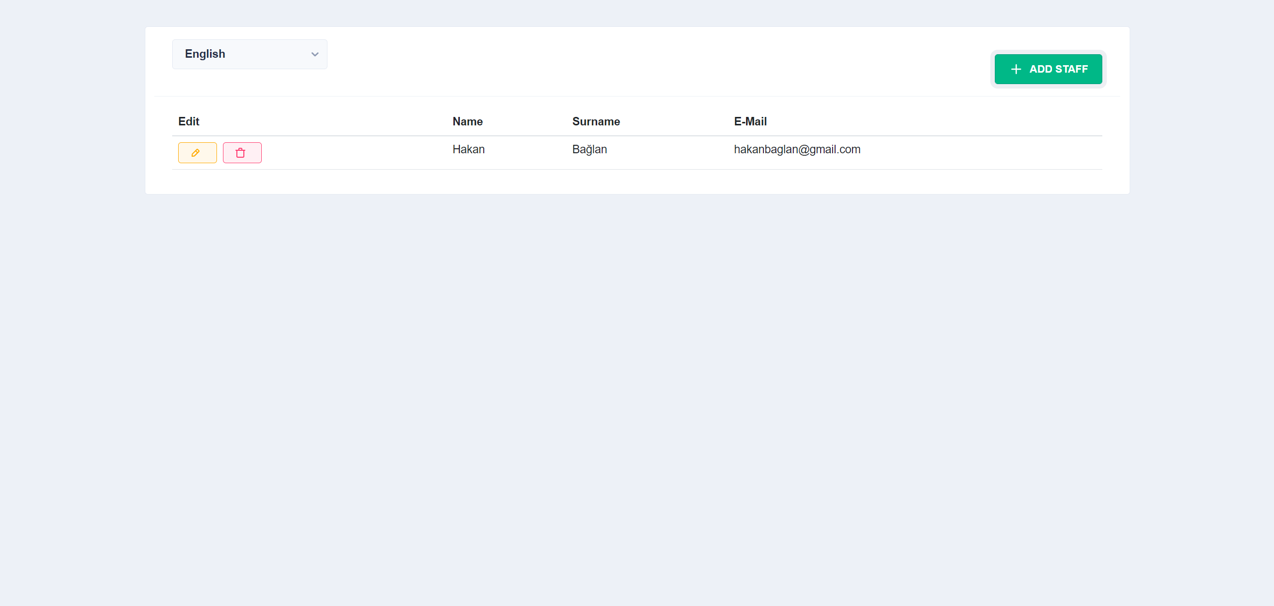 GitHub - Hakan-Baglan/staff