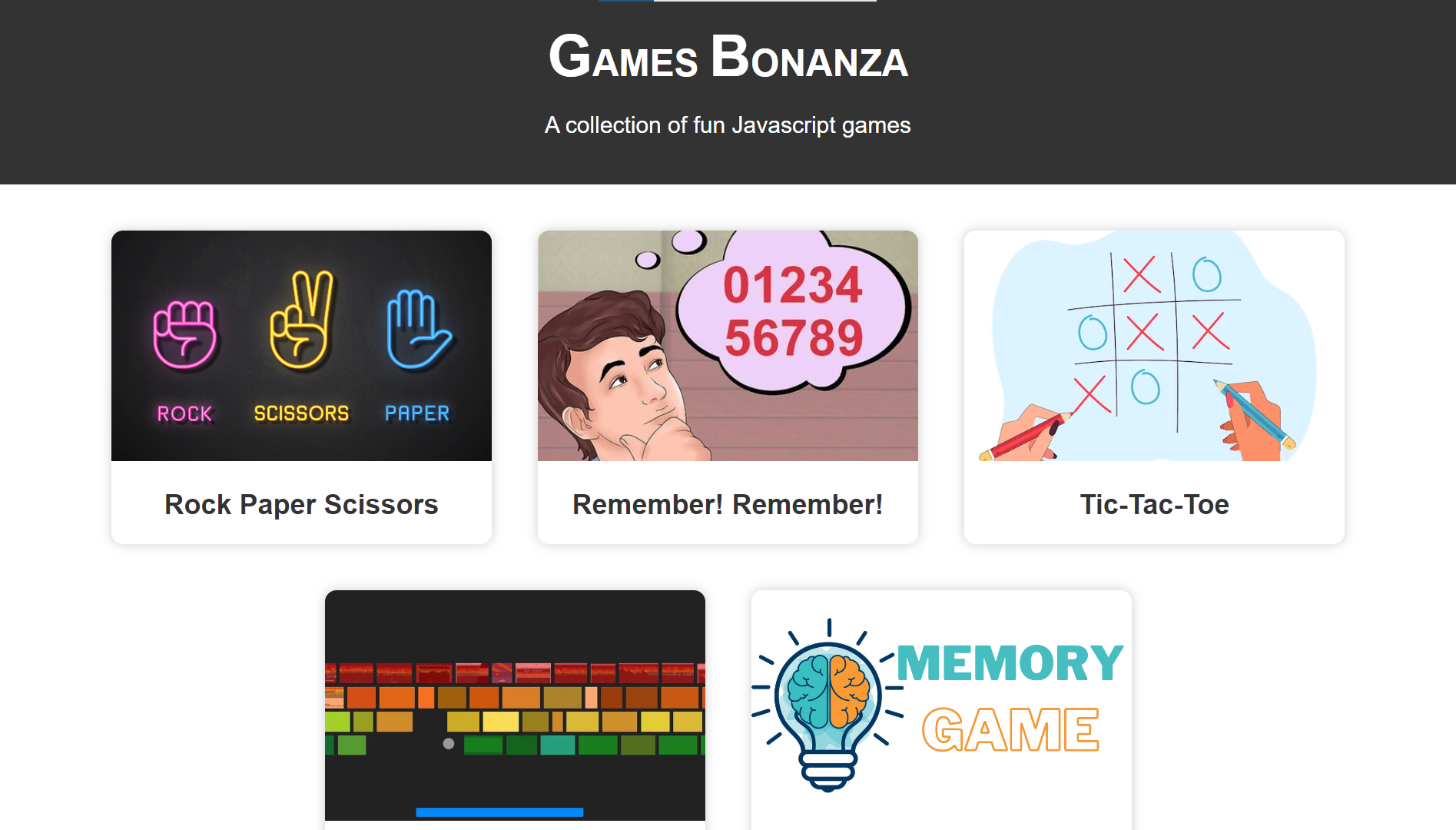 GitHub - hgrockzz/Games-Bonanza: 6th sem Project B.TECH