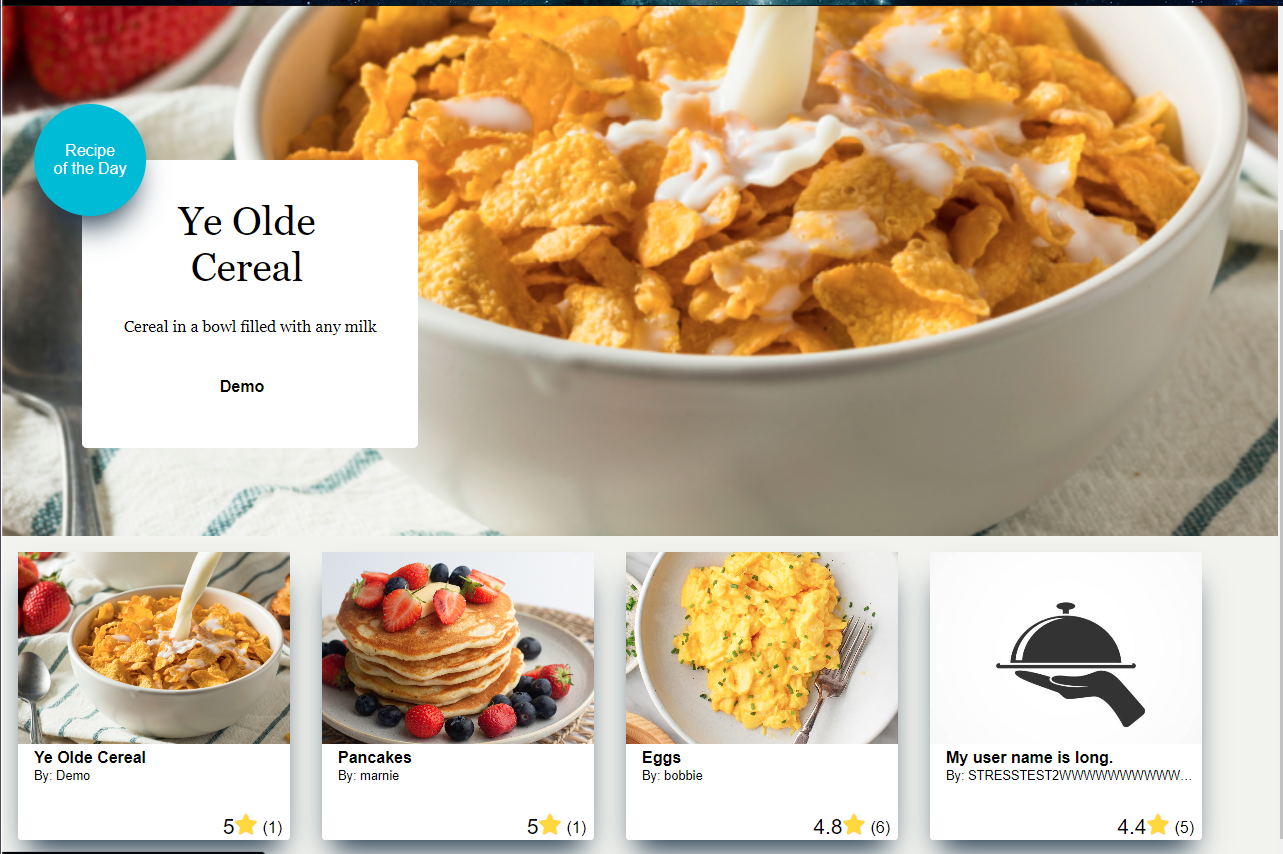 GitHub - ChzFlvrHrse/College-Cuisine