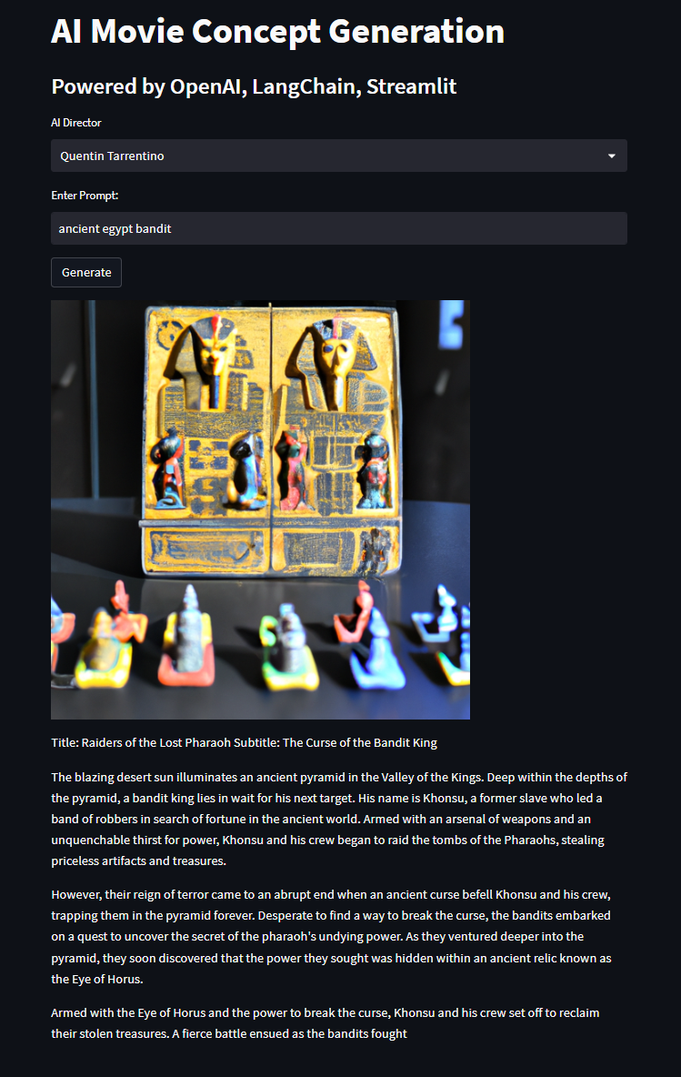 GitHub - petermartens98/OpenAI-LangChain-Movie-Concept-and-DALLE2-Poster-Generation-Streamlit ...