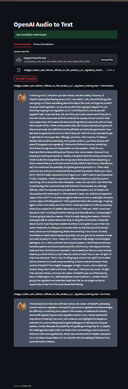 GitHub - petermartens98/OpenAI-Whisper-Audio-Transcription-And ... GitHub - petermartens98/OpenAI-Whisper-Audio-Transcription-And ...