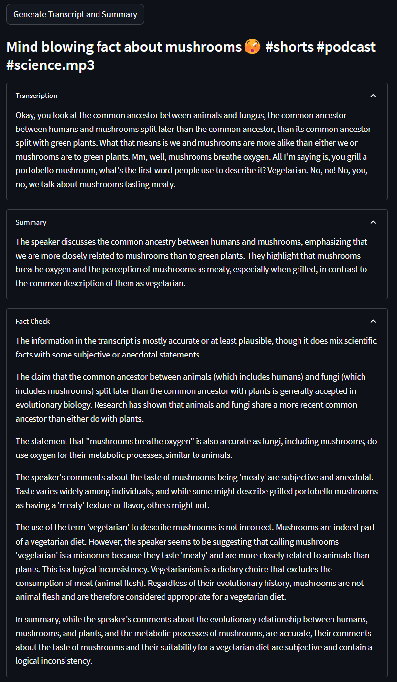 GitHub - petermartens98/OpenAI-Whisper-Audio-Transcription-And-Summarization-Chatbot: Web app ...