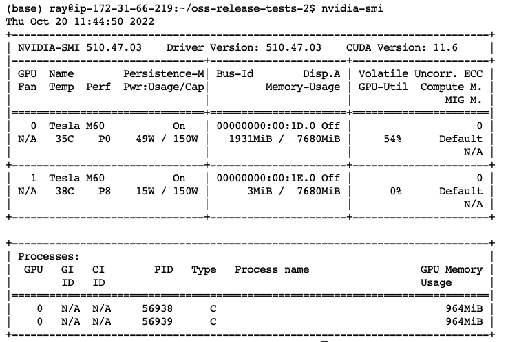 [AIR] Horovod trainer workload only using one GPU resources · Issue #29516 · ray-project/ray ...