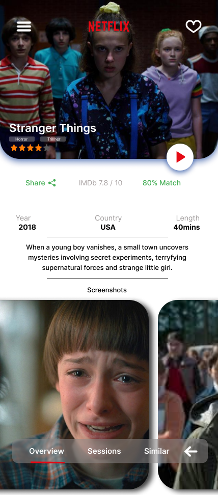 GitHub - emilyjuly/prototipo-netflix-mobile: Protótipo de um redesign ...