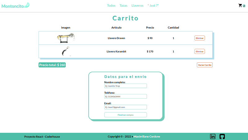 GitHub - MaxiBoolean/Montoncito: Proyecto React (Coderhouse)