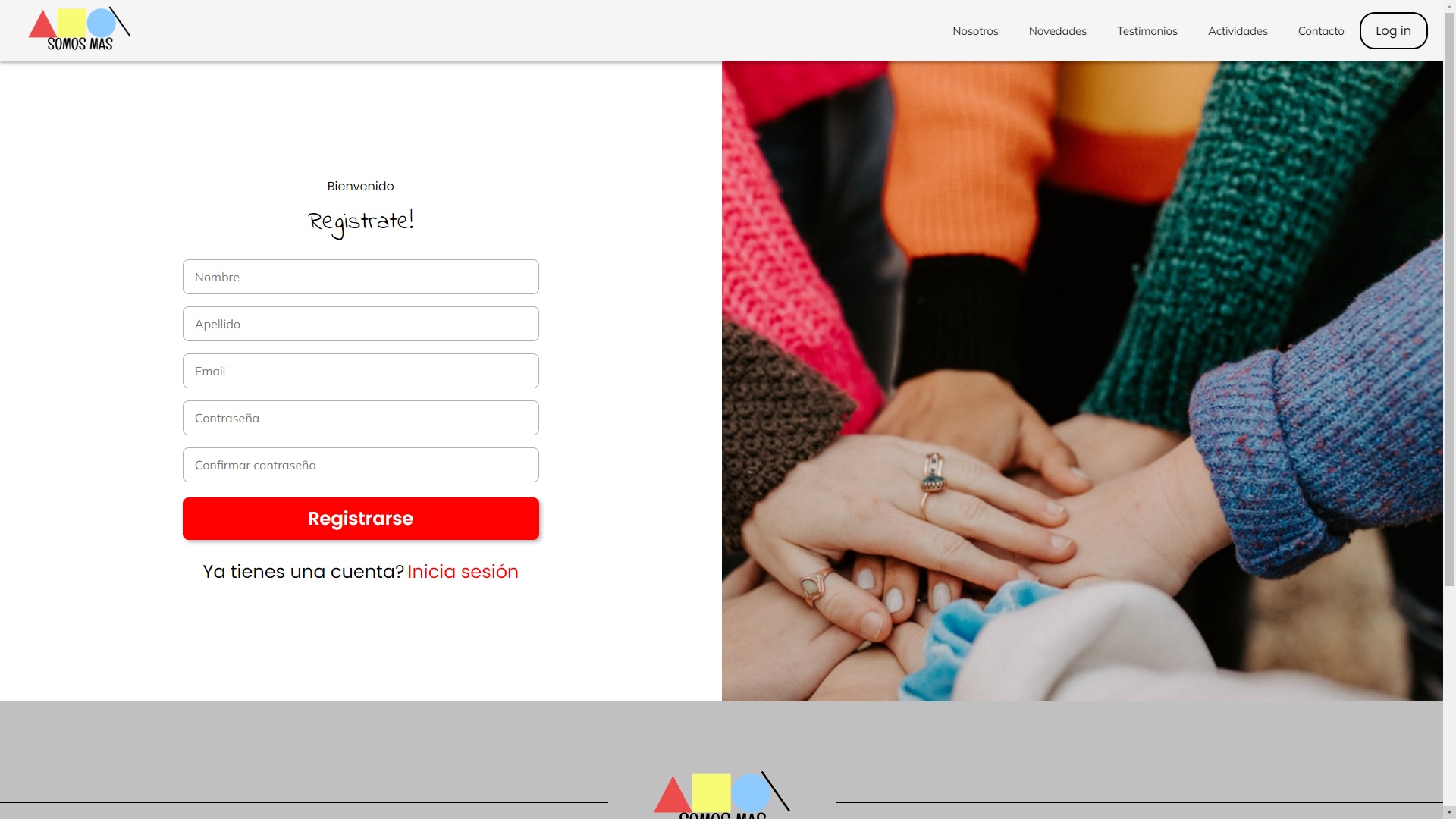 GitHub - devtsp/ong-somos-mas-client: ong somos mas