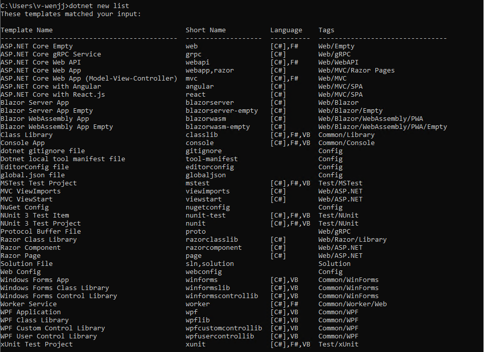 'dotnet new list' crashes for x64 SDK installed on Windows ARM64 · Issue #27032 · dotnet/sdk ...