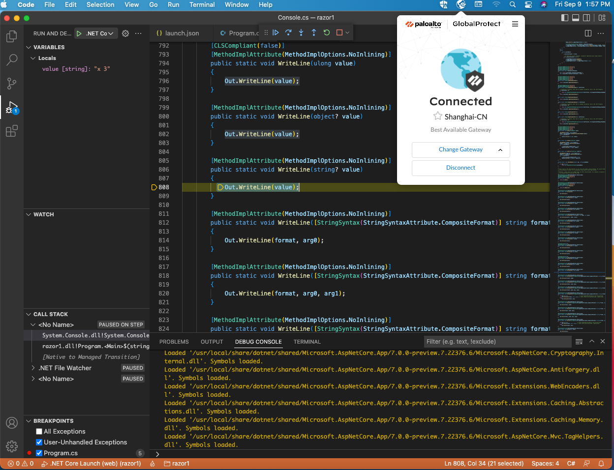 [NetSDKE2E]With Released .NET 7, CoreFX symbols are missing for IL symbols on MacOS x64 · Issue ...