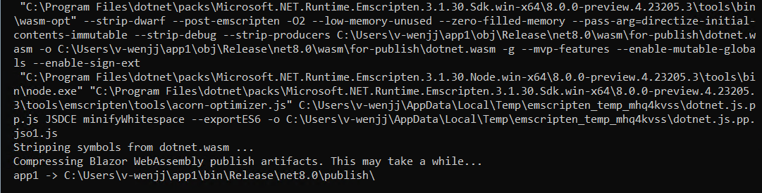 Netsdke2e Regression Publishing Blazorwasm Project Is Blocked Byemscripten Deadlocked