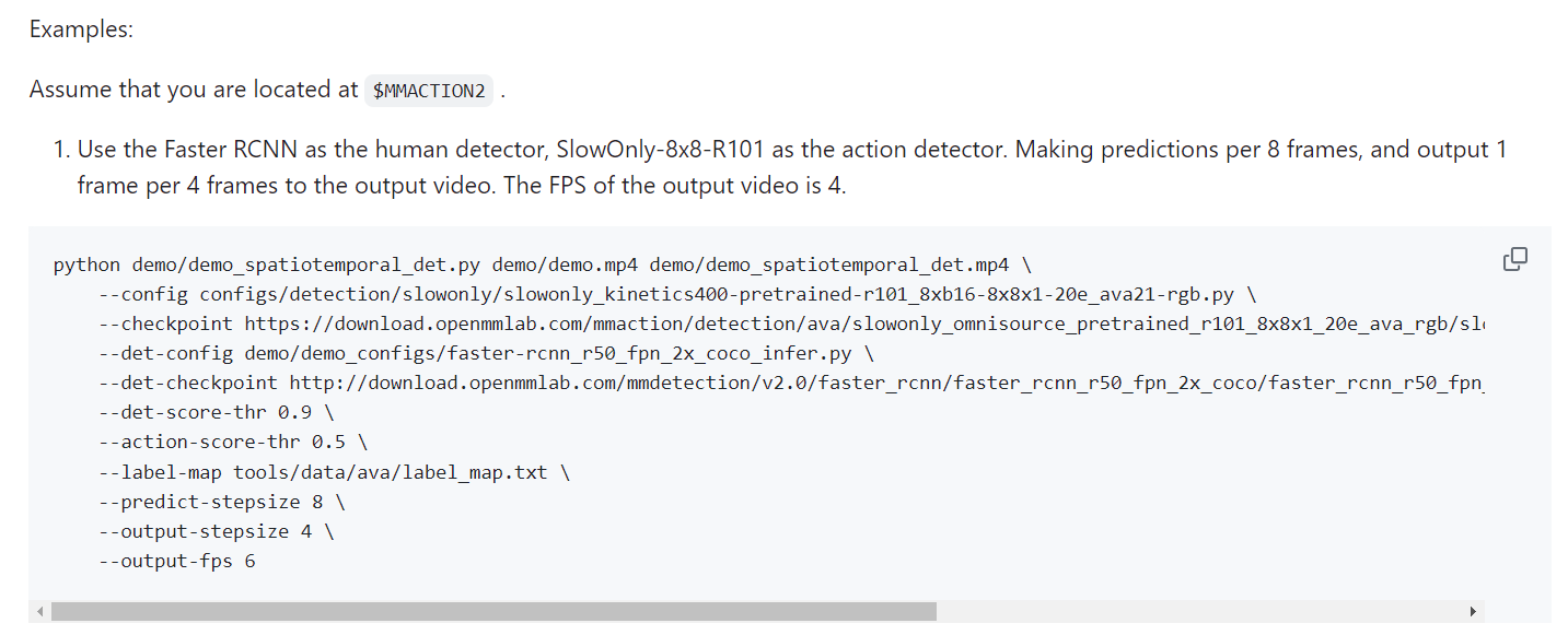 The first time I used mmaction2 for a demo inference, I was confused. · open-mmlab mmaction2 ...