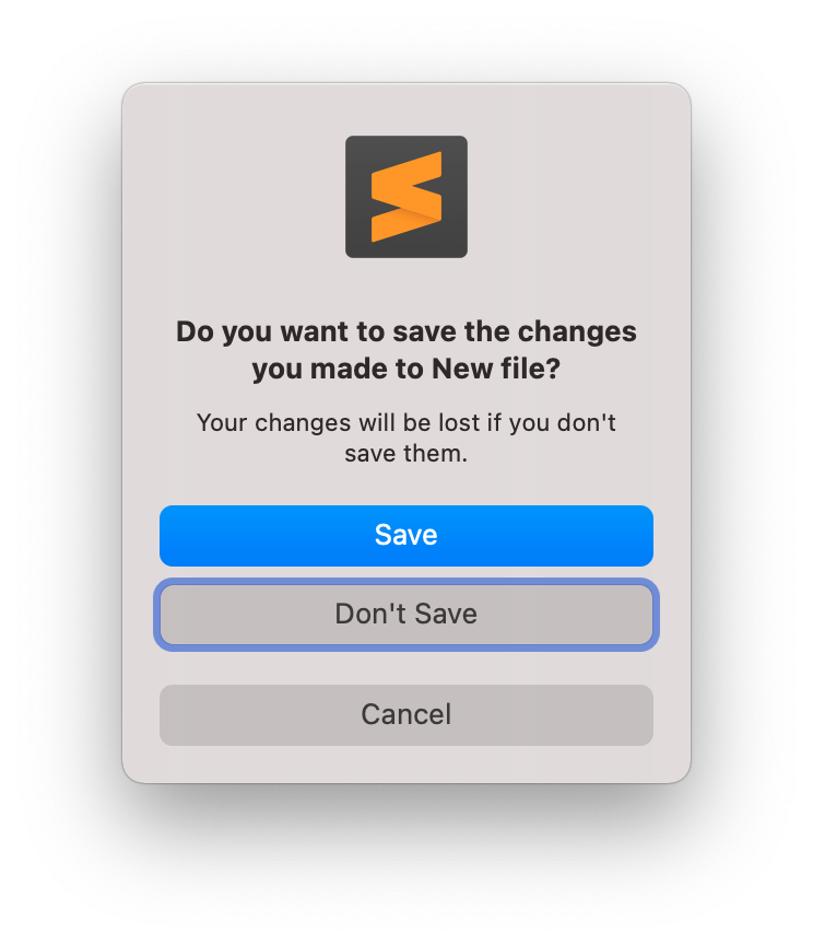 Custom file save dialog keyboard shortcuts inconsistent with macOS · Issue #119913 · microsoft ...