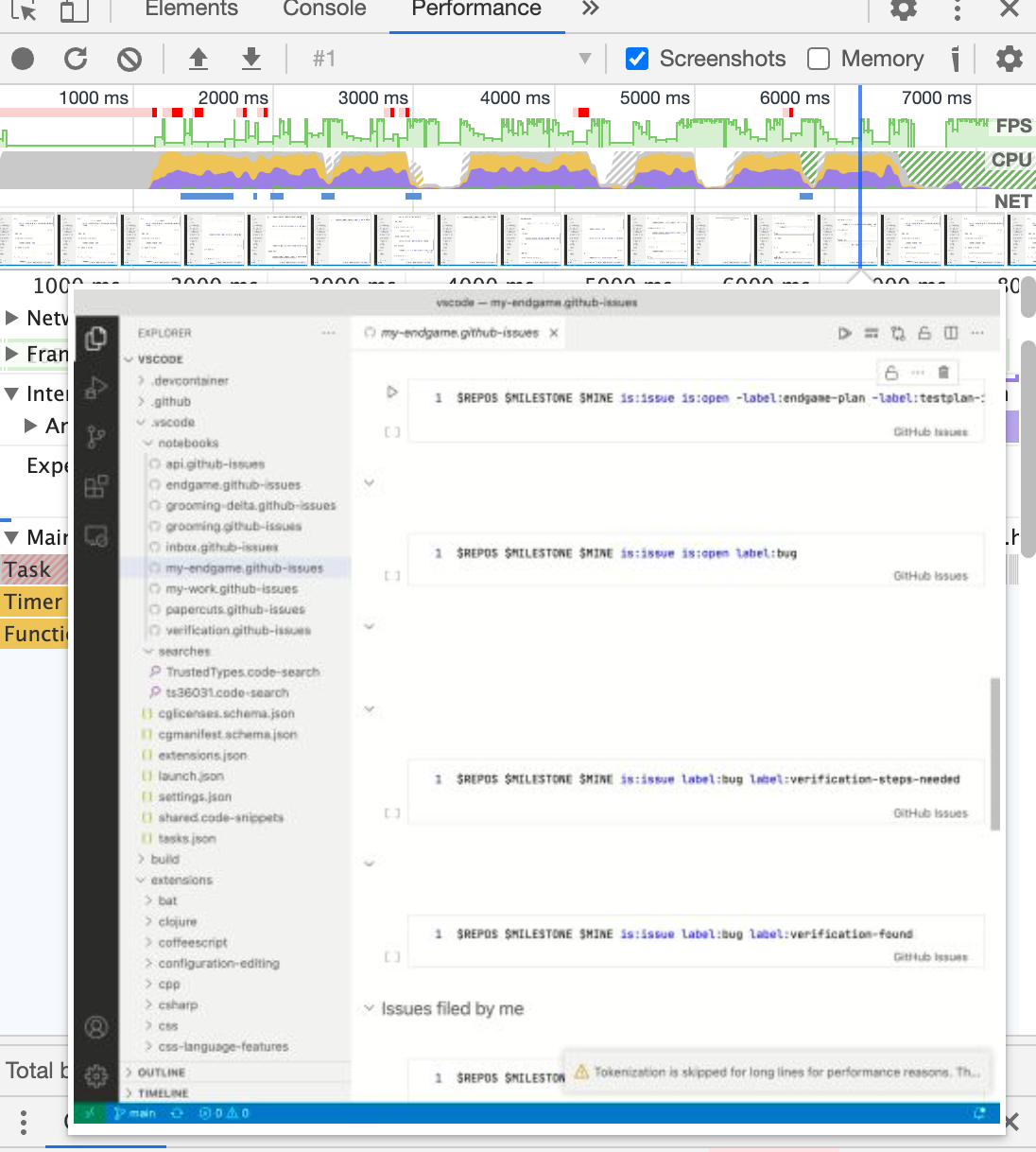 Do not hide markdown cells when it's out of viewport · Issue #120672 ...