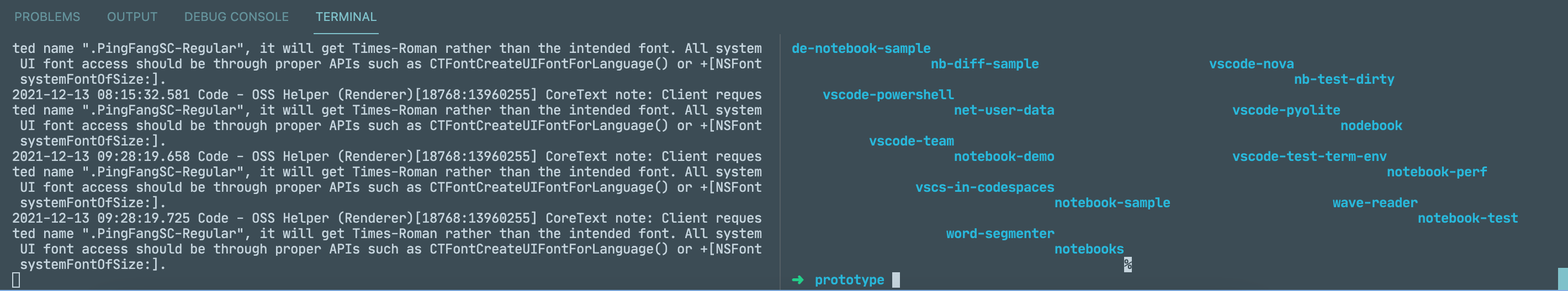 Wrong layout in split terminal · Issue #139011 · microsoft/vscode · GitHub