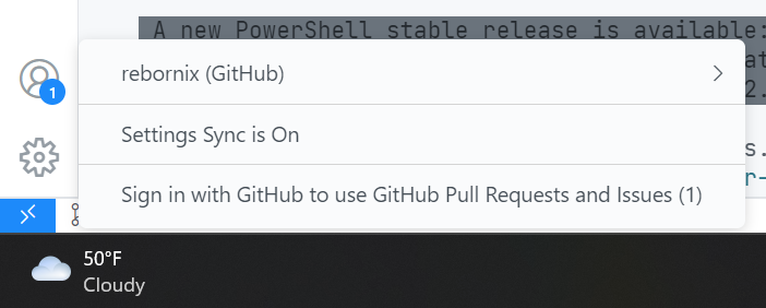 GitHub Pull Request always ask for authentication · Issue #150060 ...