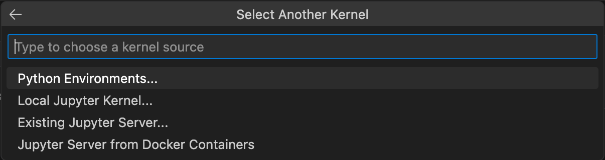 Kernel picker feedback from Julia notebook · Issue #168647 · microsoft/vscode · GitHub