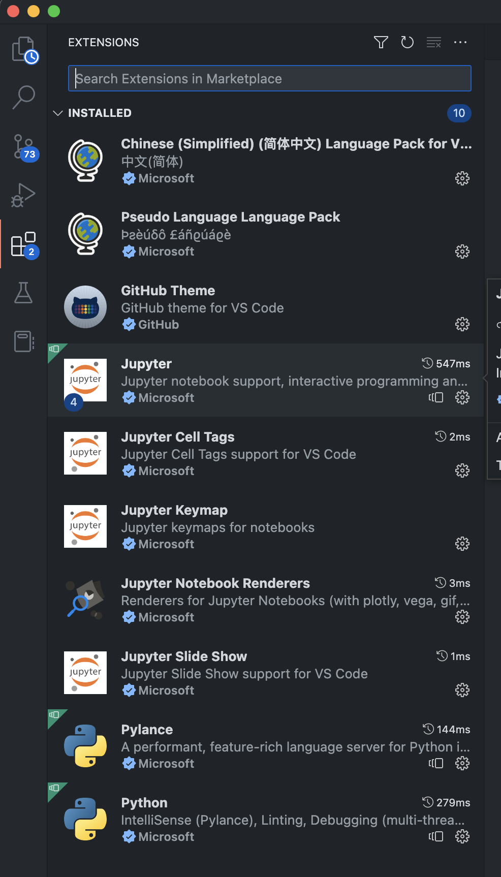 Extension badge and list view out of sync · Issue #175374 · microsoft/vscode · GitHub