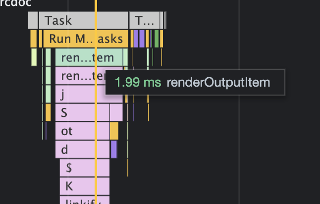 Crash when notebook scrolling is on and a lot of output is streamed in · Issue #182636 ...